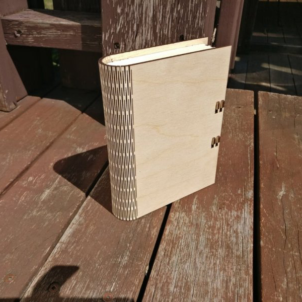 Laser Cut Latching Book Box - Design Market